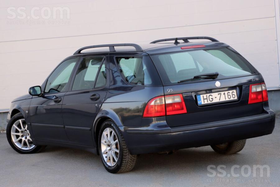 Saab 9-5 2004 Tukums, ar dzinēja tilpumu 2.20 L un nobraukumu 374 tūkst. km par 1550 €, foto 5 vietnē AUTOMOTO.COM.LV