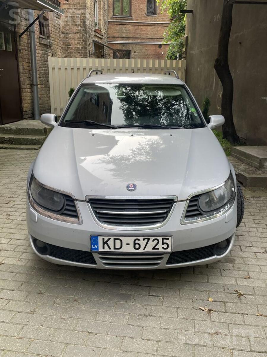 Saab 9-5 2007 Rīga, ar dzinēja tilpumu 1.90 L un nobraukumu 376 tūkst. km par 1350 €, foto 1 vietnē AUTOMOTO.COM.LV