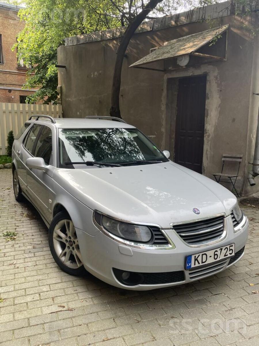 Saab 9-5 2007 Rīga, ar dzinēja tilpumu 1.90 L un nobraukumu 376 tūkst. km par 1350 €, foto 2 vietnē AUTOMOTO.COM.LV