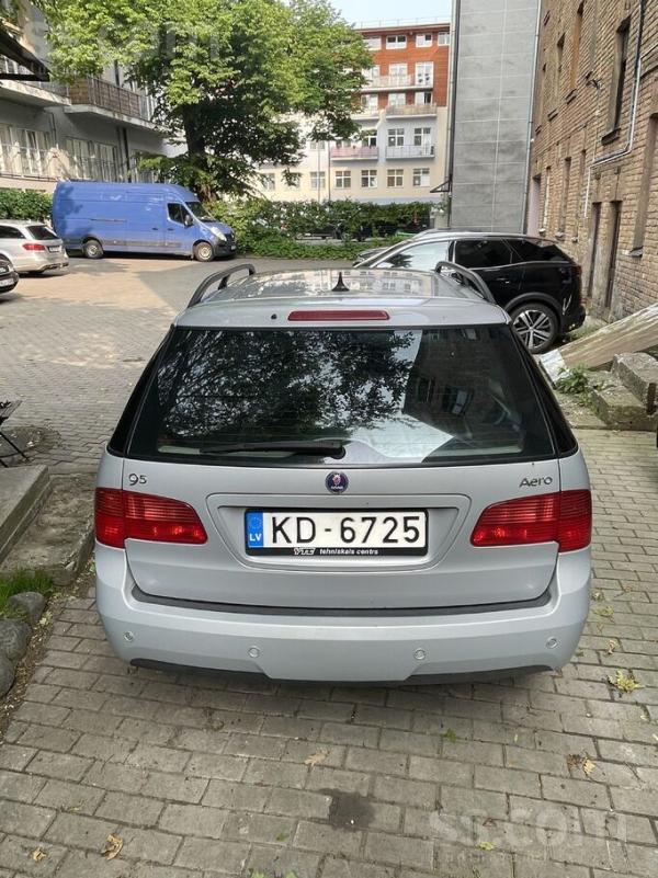Saab 9-5 2007 Rīga, ar dzinēja tilpumu 1.90 L un nobraukumu 376 tūkst. km par 1350 €, foto 4 vietnē AUTOMOTO.COM.LV