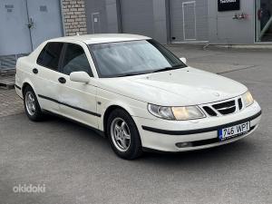 Белый Сааб 9-5 2002 в Нарва, объемом двигателя 2.20 л и пробегом 194 тыс. км за 599 €, фото 3 на AUTOMOTO.COM.LV