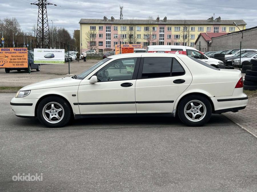 Белый Сааб 9-5 2002 в Нарва, объемом двигателя 2.20 л и пробегом 194 тыс. км за 599 €, фото 5 на AUTOMOTO.COM.LV