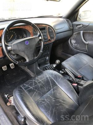 Melns Saab 900 1995 Rīga, ar dzinēja tilpumu 2.30 L un nobraukumu 182 tūkst. km par 700 €, foto 6 vietnē AUTOMOTO.COM.LV