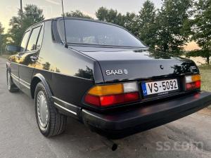 Black Saab 900 1986 in Riga, with an engine capacity of 2.00 L and mileage of 358 thousand km for 4200 €, photo 4 on AUTOMOTO.COM.LV