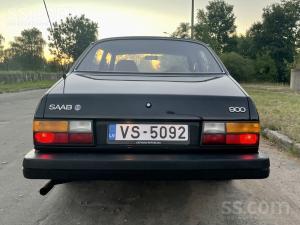 Black Saab 900 1986 in Riga, with an engine capacity of 2.00 L and mileage of 358 thousand km for 4200 €, photo 5 on AUTOMOTO.COM.LV