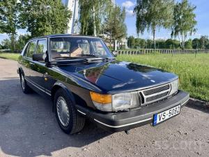 Melns Saab 900 1986 Rīga, ar dzinēja tilpumu 2.00 L un nobraukumu 363 tūkst. km par 3500 €, foto  vietnē AUTOMOTO.COM.LV