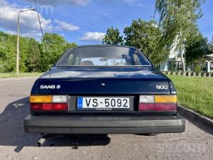 Черный Сааб 900 1986 в Рига, объемом двигателя 2.00 л и пробегом 363 тыс. км за 3500 €, фото 3 на AUTOMOTO.COM.LV