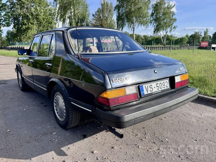 Черный Сааб 900 1986 в Рига, объемом двигателя 2.00 л и пробегом 363 тыс. км за 3500 €, фото 4 на AUTOMOTO.COM.LV