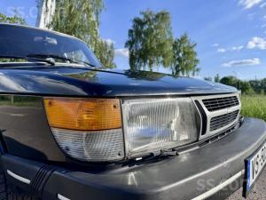 Черный Сааб 900 1986 в Рига, объемом двигателя 2.00 л и пробегом 363 тыс. км за 3500 €, фото 8 на AUTOMOTO.COM.LV