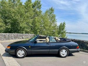 Blue Saab 900 1987 in Vilnius, with an engine capacity of 1.97 L and mileage of 260 thousand km for 13900 €, photo 7 on AUTOMOTO.COM.LV