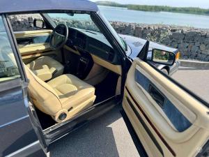 Blue Saab 900 1987 in Vilnius, with an engine capacity of 1.97 L and mileage of 260 thousand km for 13900 €, photo 12 on AUTOMOTO.COM.LV
