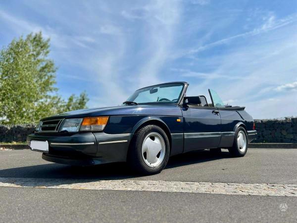 Blue Saab 900 1987 in Vilnius, with an engine capacity of 1.97 L and mileage of 260 thousand km for 13900 €, photo 3 on AUTOMOTO.COM.LV