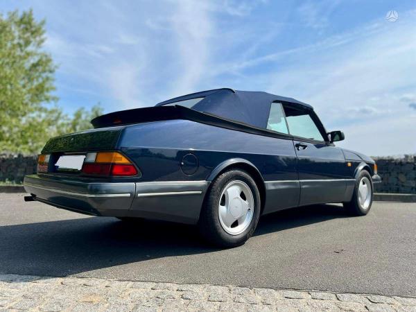 Blue Saab 900 1987 in Vilnius, with an engine capacity of 1.97 L and mileage of 260 thousand km for 13900 €, photo 6 on AUTOMOTO.COM.LV