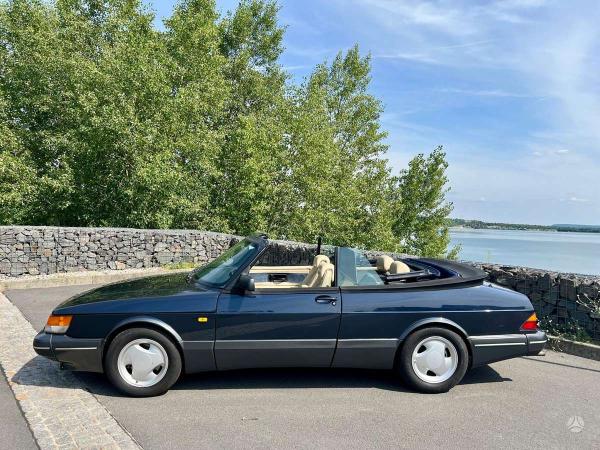 Blue Saab 900 1987 in Vilnius, with an engine capacity of 1.97 L and mileage of 260 thousand km for 13900 €, photo 7 on AUTOMOTO.COM.LV