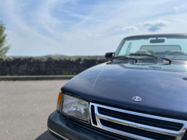 Blue Saab 900 1987 in Vilnius, with an engine capacity of 1.97 L and mileage of 260 thousand km for 13900 €, photo 8 on AUTOMOTO.COM.LV