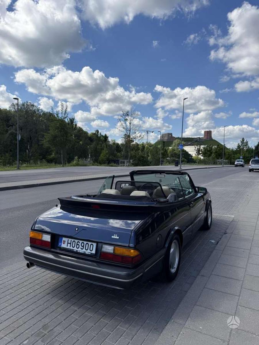 Синий Сааб 900 1987 в Вильнюс, объемом двигателя 1.97 л и пробегом 260 тыс. км за 13900 €, фото 17 на AUTOMOTO.COM.LV