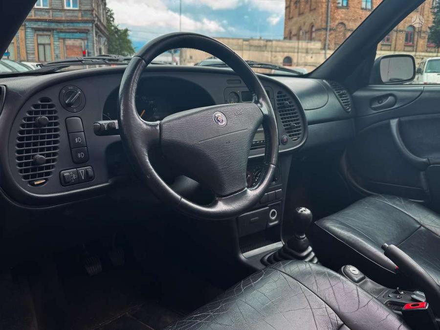 Синий Сааб 900 1996 в Рига, объемом двигателя 2.29 л и пробегом 315 тыс. км за 1850 €, фото 11 на AUTOMOTO.COM.LV