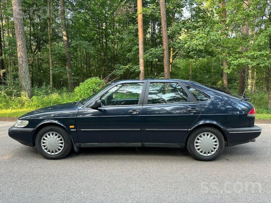 Синий Сааб 900 1995 в Рига, объемом двигателя 2.00 л и пробегом 219 тыс. км за 2250 €, фото 7 на AUTOMOTO.COM.LV