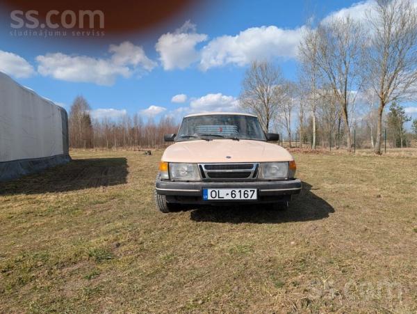 Желтый Сааб 900 1986 в Рига, объемом двигателя 2.00 л и пробегом 194 тыс. км за 3900 €, фото 2 на AUTOMOTO.COM.LV