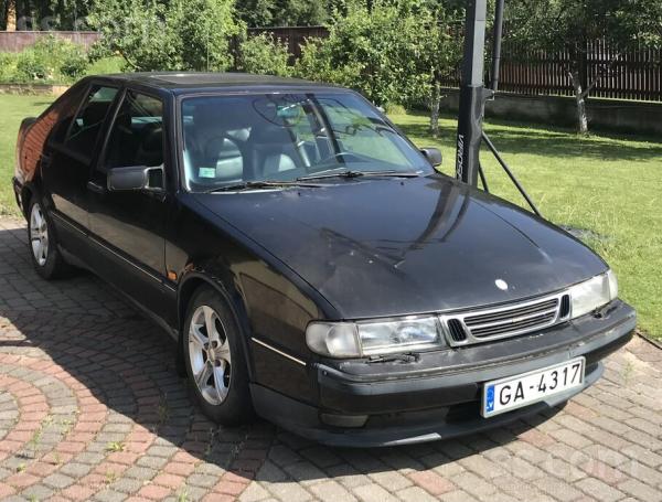 Melns Saab 9000 1995 Valmiera, ar dzinēja tilpumu 2.30 L un nobraukumu 398 tūkst. km par 450 €, foto 1 vietnē AUTOMOTO.COM.LV