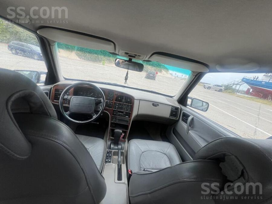 Blue Saab 9000 1993 in Ventspils, with an engine capacity of 2.30 L and mileage of 233 thousand km for 2300 €, photo 6 on AUTOMOTO.COM.LV