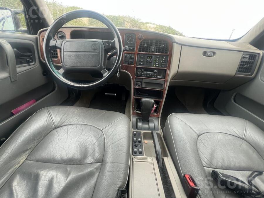 Blue Saab 9000 1993 in Ventspils, with an engine capacity of 2.30 L and mileage of 233 thousand km for 2300 €, photo 7 on AUTOMOTO.COM.LV