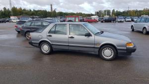 Pelēks Saab 9000 1991 Marijampole, ar dzinēja tilpumu 2.30 L un nobraukumu 91 tūkst. km par 2100 €, foto 8 vietnē AUTOMOTO.COM.LV