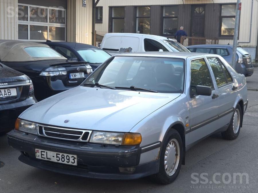 Pelēks Saab 9000 1992 Rīga, ar dzinēja tilpumu 2.30 L un nobraukumu 237 tūkst. km par 1750 €, foto 3 vietnē AUTOMOTO.COM.LV