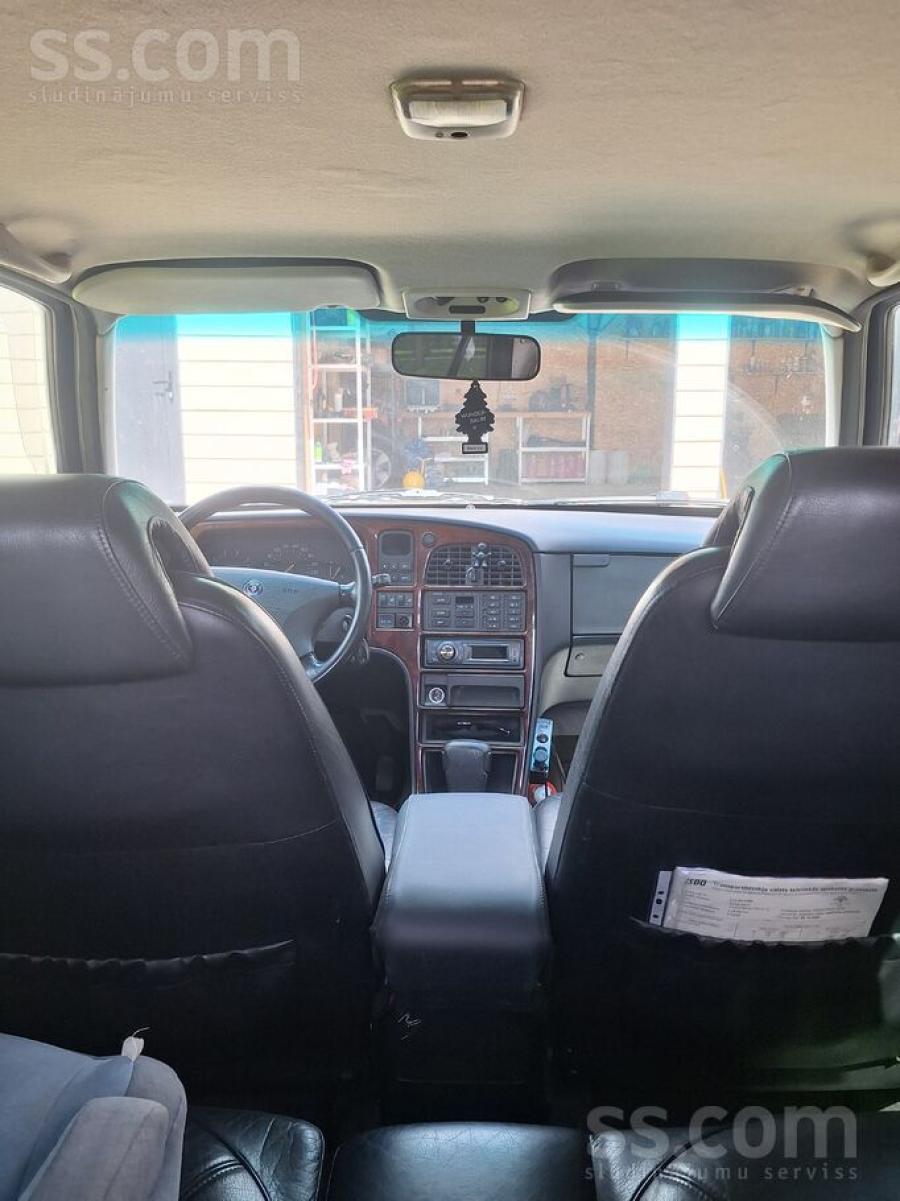 Pelēks Saab 9000 1995 Rīga, ar dzinēja tilpumu 2.30 L un nobraukumu 373 tūkst. km par 2900 €, foto 14 vietnē AUTOMOTO.COM.LV