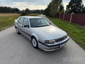 Grey Saab 9000 1997 in Riga, with an engine capacity of 2.00 L and mileage of 356 thousand km for 2200 €, photo  on AUTOMOTO.COM.LV