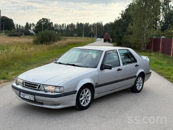 Серый Сааб 9000 1997 в Рига, объемом двигателя 2.00 л и пробегом 356 тыс. км за 2200 €, фото 3 на AUTOMOTO.COM.LV