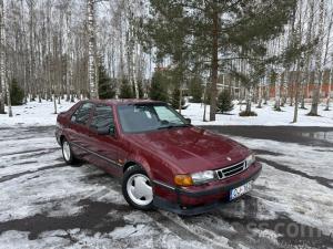Red Saab 9000 1993 in Riga, with an engine capacity of 2.30 L and mileage of 240 thousand km for 2690 €, photo  on AUTOMOTO.COM.LV