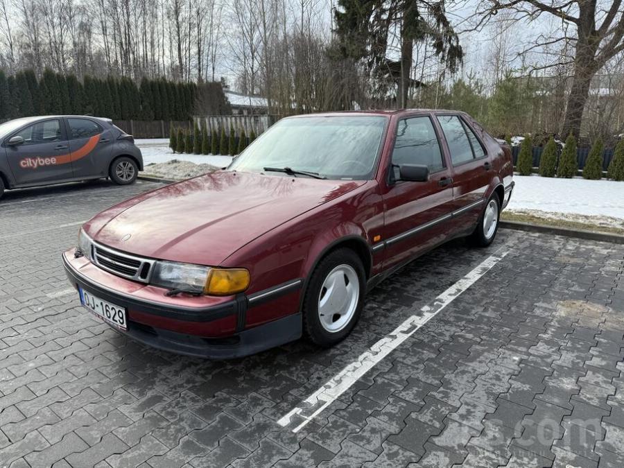 Red Saab 9000 1993 in Riga, with an engine capacity of 2.30 L and mileage of 240 thousand km for 2690 €, photo 3 on AUTOMOTO.COM.LV