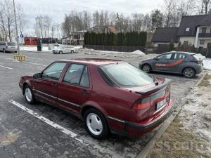 Red Saab 9000 1993 in Riga, with an engine capacity of 2.30 L and mileage of 240 thousand km for 2690 €, photo 5 on AUTOMOTO.COM.LV