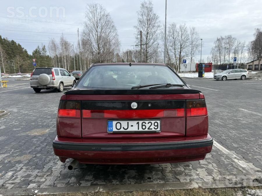 Red Saab 9000 1993 in Riga, with an engine capacity of 2.30 L and mileage of 240 thousand km for 2690 €, photo 6 on AUTOMOTO.COM.LV