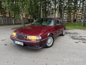 Red Saab 9000 1995 in Riga, with an engine capacity of 3.00 L and mileage of 212 thousand km for 2850 €, photo  on AUTOMOTO.COM.LV