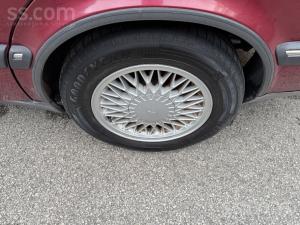 Red Saab 9000 1995 in Riga, with an engine capacity of 3.00 L and mileage of 212 thousand km for 2850 €, photo 10 on AUTOMOTO.COM.LV