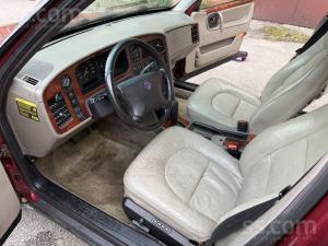 Red Saab 9000 1995 in Riga, with an engine capacity of 3.00 L and mileage of 212 thousand km for 2850 €, photo 12 on AUTOMOTO.COM.LV