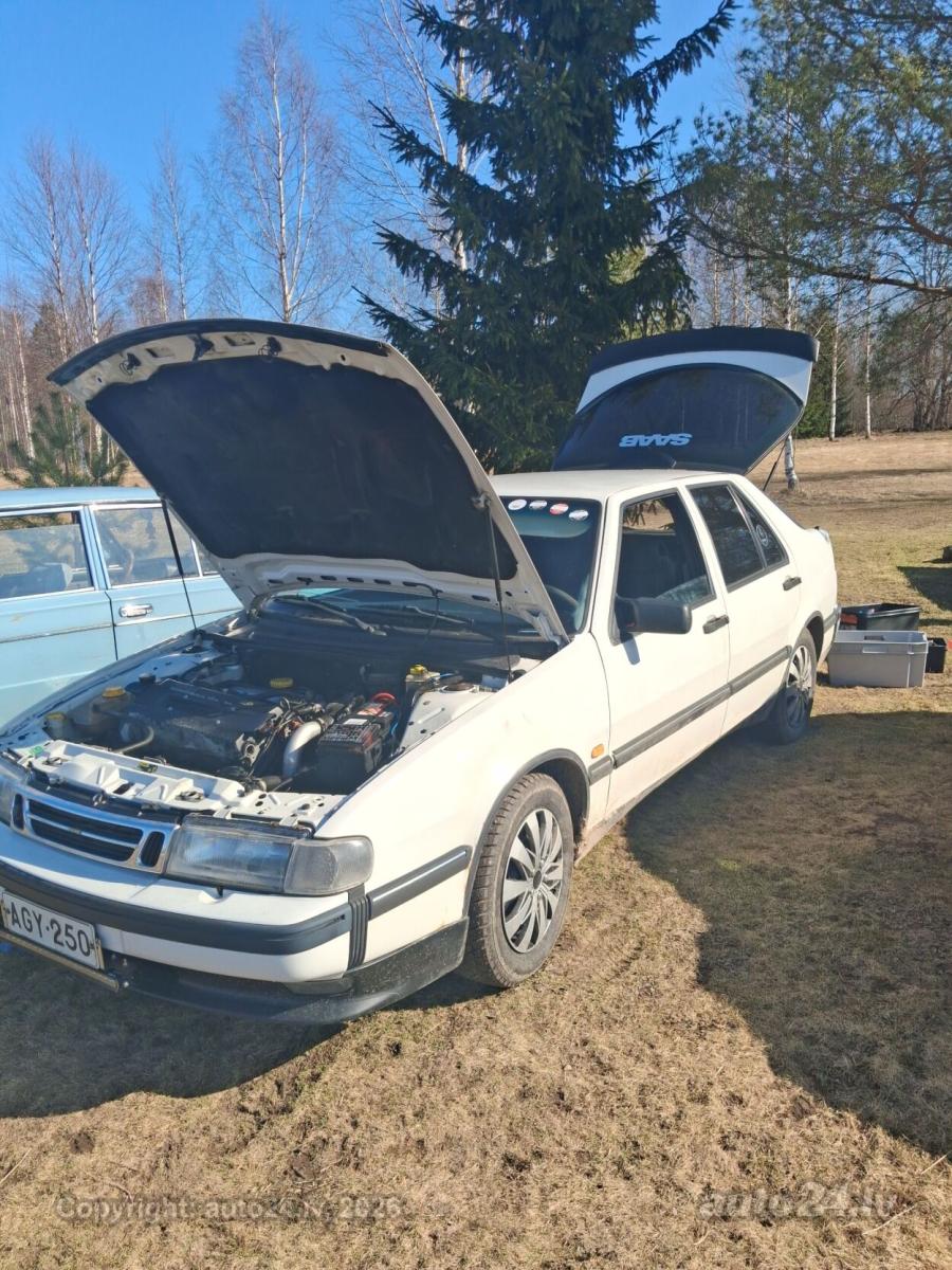 Balts Saab 9000 1995 Tallina, ar dzinēja tilpumu 2.00 L un nobraukumu 347 tūkst. km par 600 €, foto 1 vietnē AUTOMOTO.COM.LV