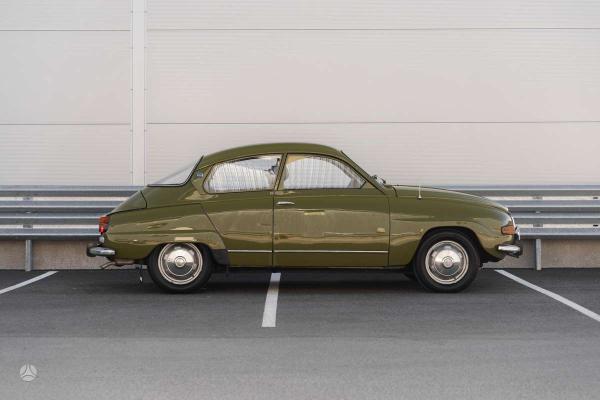 Green Saab 96 1973 in Tallinn, with an engine capacity of 1.50 L and mileage of 47 thousand km for 9900 €, photo 5 on AUTOMOTO.COM.LV