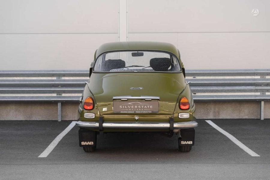 Green Saab 96 1973 in Tallinn, with an engine capacity of 1.50 L and mileage of 47 thousand km for 9900 €, photo 7 on AUTOMOTO.COM.LV