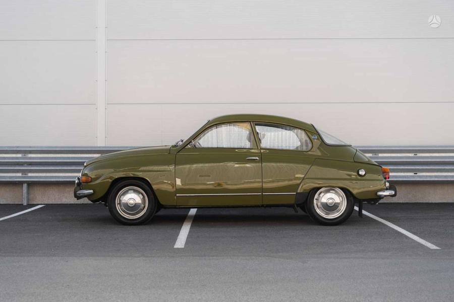 Green Saab 96 1973 in Tallinn, with an engine capacity of 1.50 L and mileage of 47 thousand km for 9900 €, photo 9 on AUTOMOTO.COM.LV
