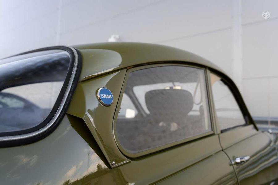 Green Saab 96 1973 in Tallinn, with an engine capacity of 1.50 L and mileage of 47 thousand km for 9900 €, photo 12 on AUTOMOTO.COM.LV