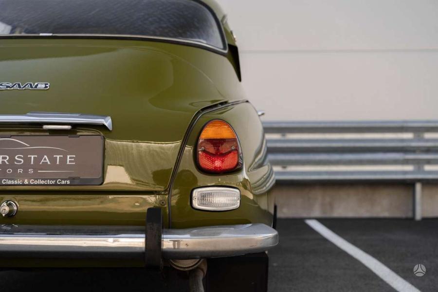 Green Saab 96 1973 in Tallinn, with an engine capacity of 1.50 L and mileage of 47 thousand km for 9900 €, photo 13 on AUTOMOTO.COM.LV