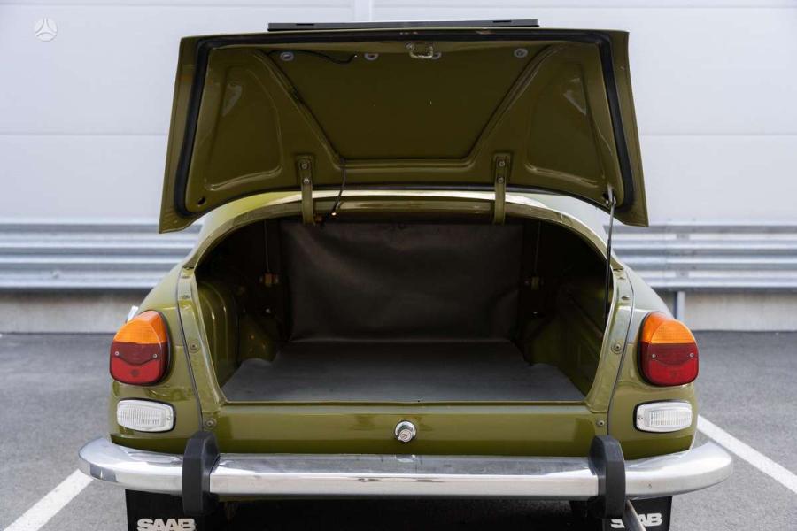 Green Saab 96 1973 in Tallinn, with an engine capacity of 1.50 L and mileage of 47 thousand km for 9900 €, photo 15 on AUTOMOTO.COM.LV