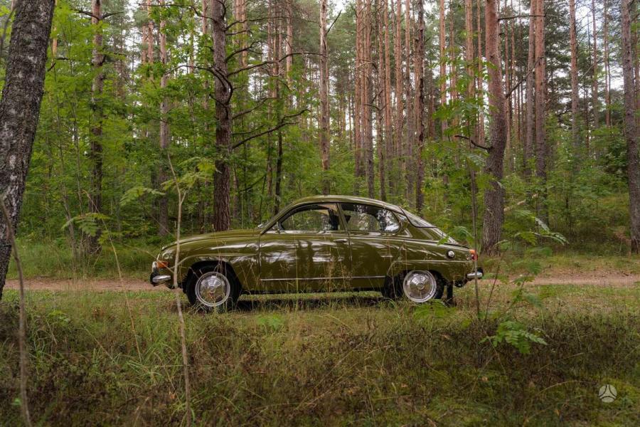 Green Saab 96 1973 in Tallinn, with an engine capacity of 1.50 L and mileage of 47 thousand km for 9900 €, photo 28 on AUTOMOTO.COM.LV