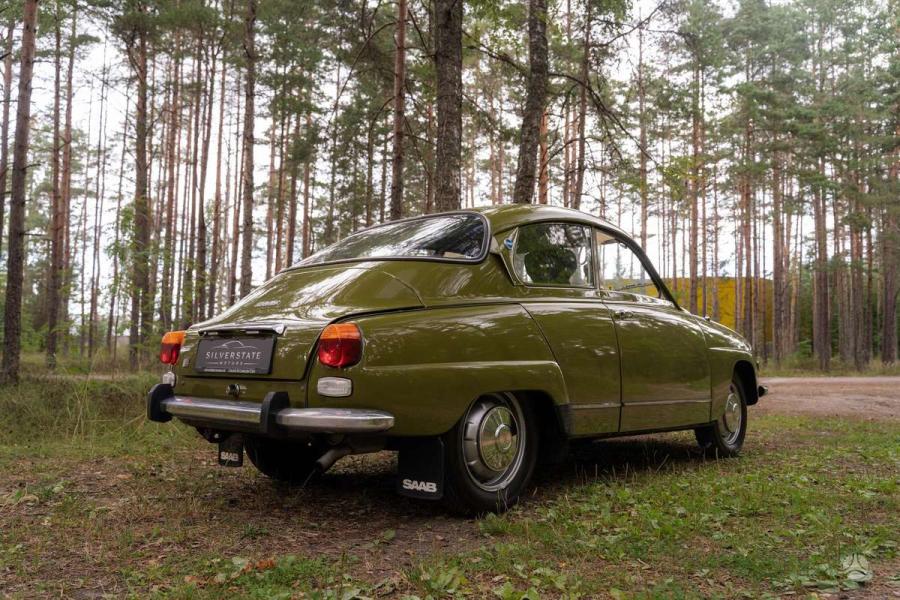 Green Saab 96 1973 in Tallinn, with an engine capacity of 1.50 L and mileage of 47 thousand km for 9900 €, photo 31 on AUTOMOTO.COM.LV