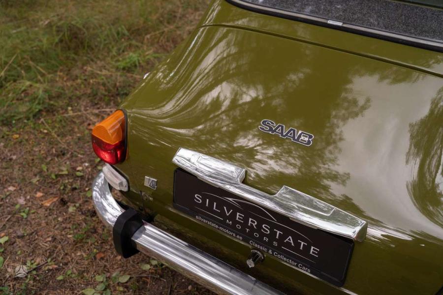 Green Saab 96 1973 in Tallinn, with an engine capacity of 1.50 L and mileage of 47 thousand km for 9900 €, photo 32 on AUTOMOTO.COM.LV