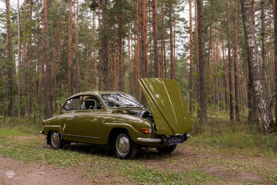 Green Saab 96 1973 in Tallinn, with an engine capacity of 1.50 L and mileage of 47 thousand km for 9900 €, photo 35 on AUTOMOTO.COM.LV