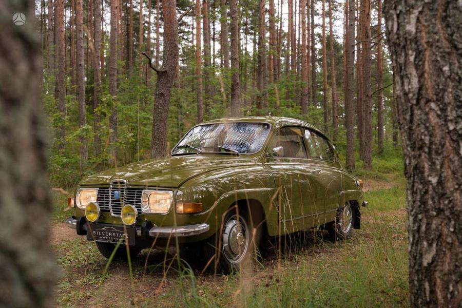 Green Saab 96 1973 in Tallinn, with an engine capacity of 1.50 L and mileage of 47 thousand km for 9900 €, photo 40 on AUTOMOTO.COM.LV